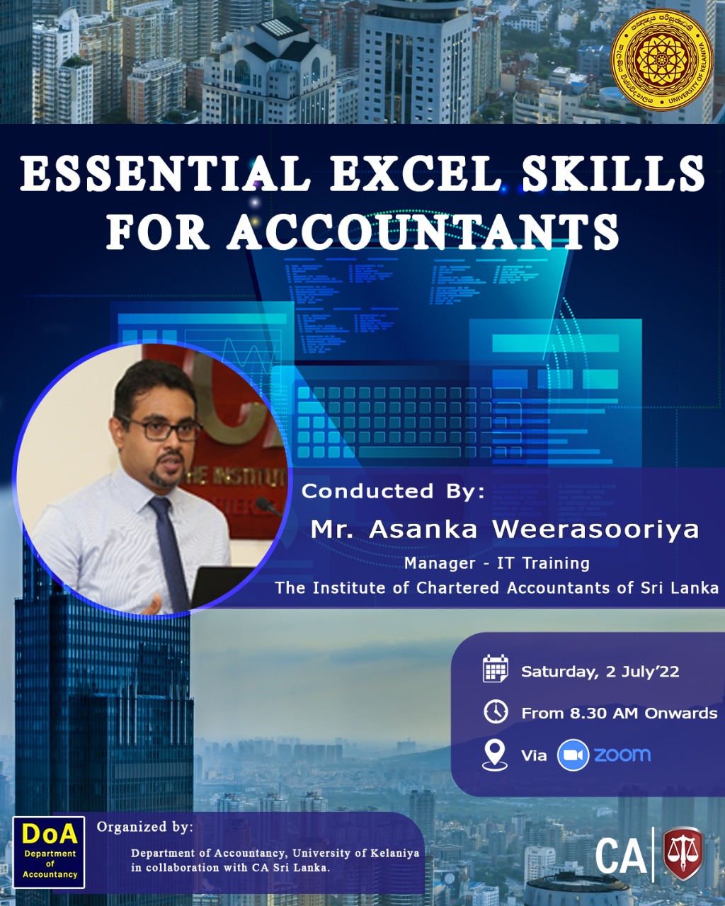 Workshop On Essential Excel Skills For Accountants 